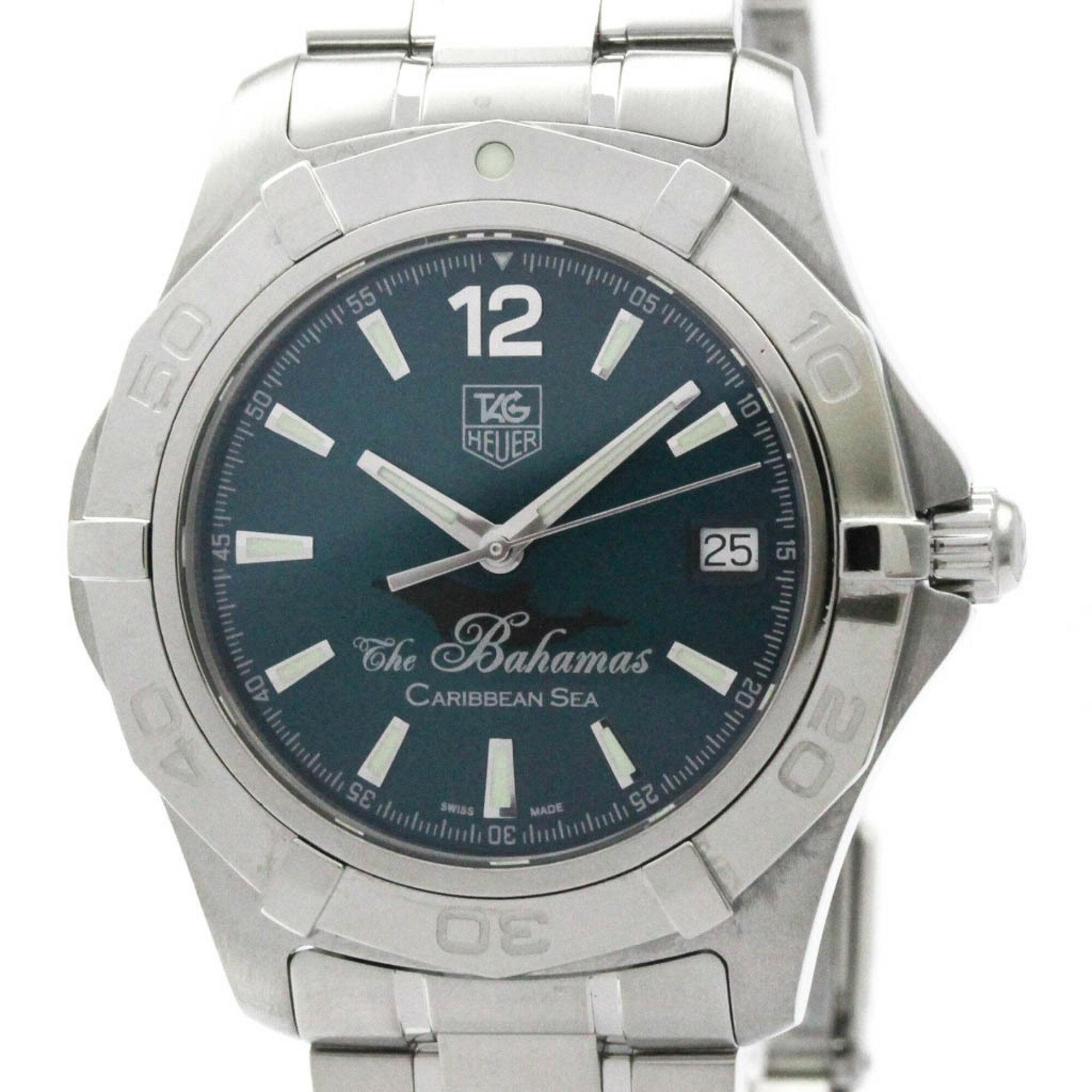 タグホイヤー (TAG HEUER) アクアレーサー バハマ カリビアン 限定 ステンレススチール 自動巻き メンズ 時計 WAF211R (外装仕上げ済み) 基本情報 [ブランド名]: タグ・ホイヤー(Tag Heuer) [ライン名]:...
