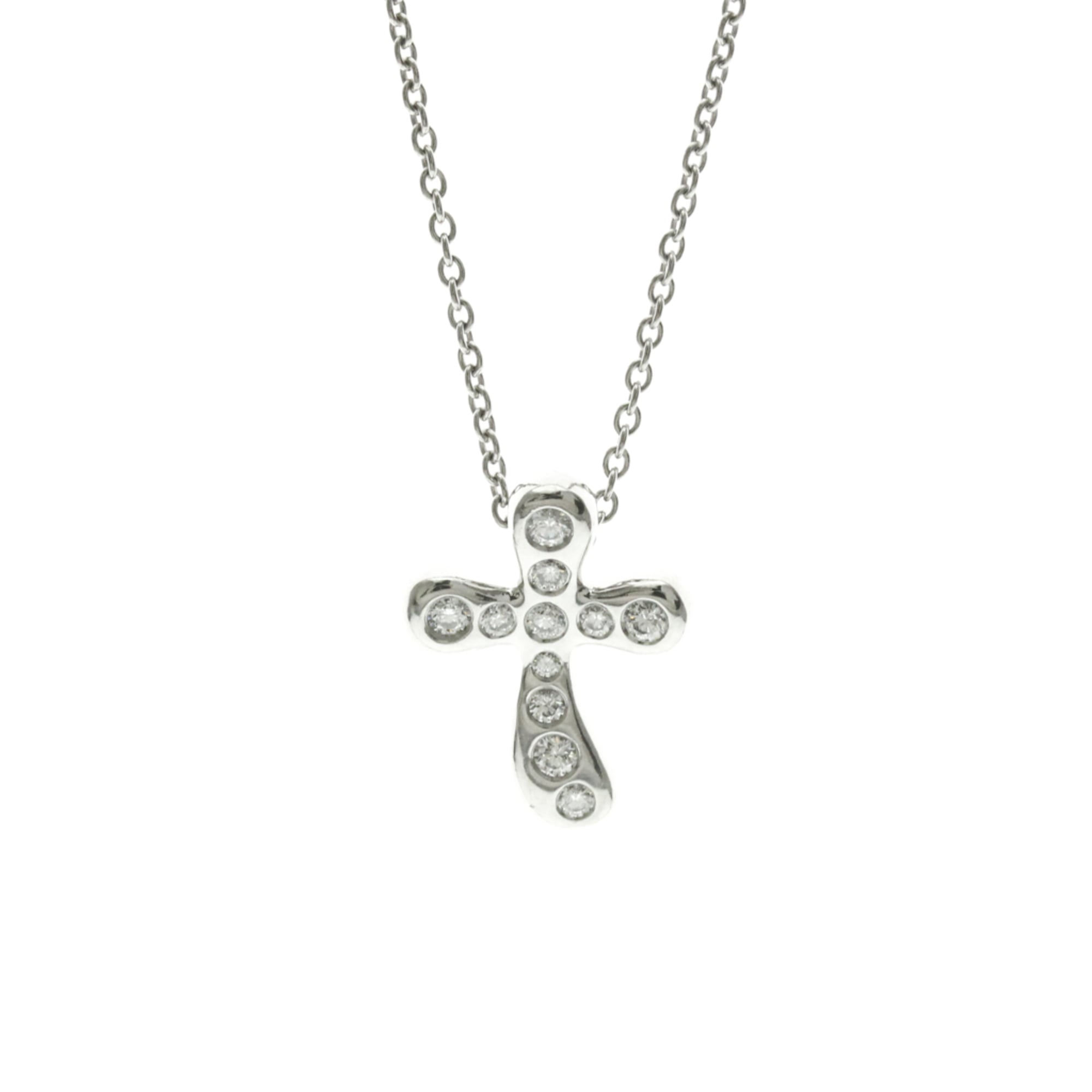 ティファニー(Tiffany) プラチナ ダイヤモンド メンズ,レディース ファッション ネックレス クロス ダイヤモンド ネックレス 基本情報 [ブランド名]: ティファニー(Tiffany) [モデル]: クロス ダイヤモンド ネックレ...