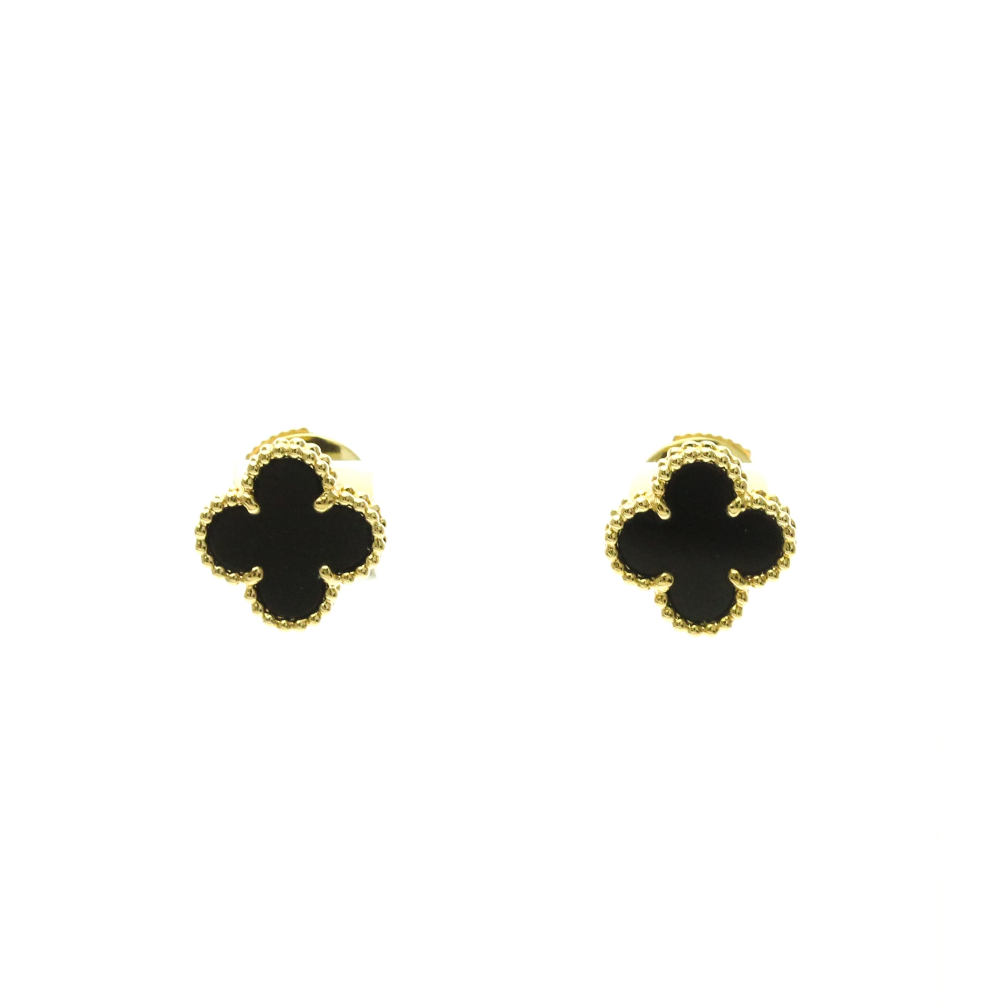ヴァン・クリーフ＆アーペル(Van Cleef &amp; Arpels) スウィートアルハンブラ オニキス K18イエローゴールド(K18YG) スタッドピアス 基本情報 [ブランド名]: ヴァン・クリーフ＆アーペル(Van Cleef ...