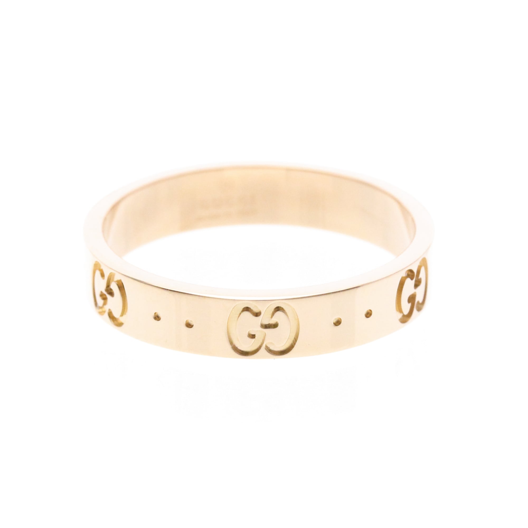 グッチ(Gucci) アイコンリング K18ピンクゴールド(K18PG) ファッション 無し バンドリング ピンクゴールド(PG) 基本情報 [ブランド名]: グッチ(Gucci) [モデル]: アイコンリング デザイン [タイプ]: バン...