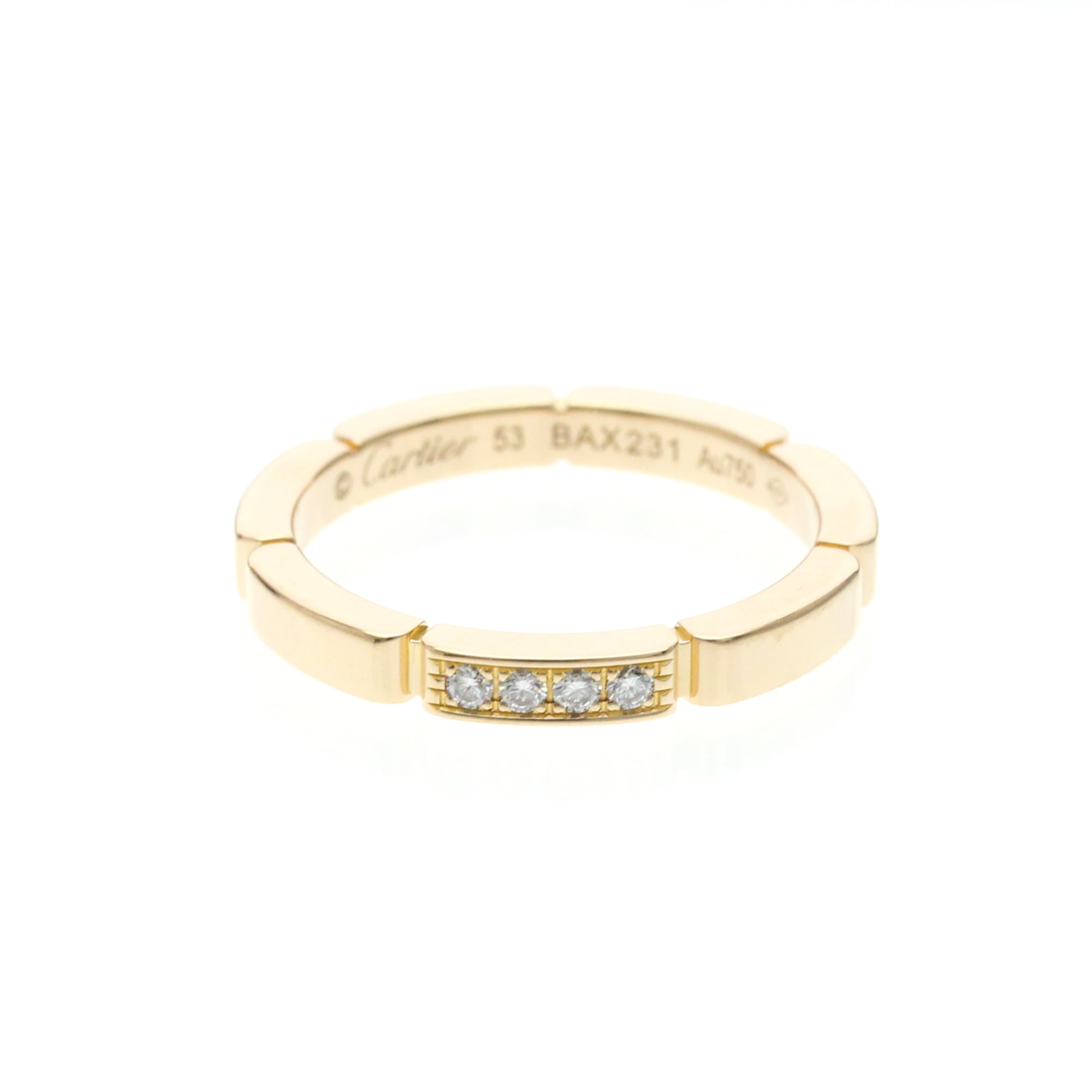 カルティエ(Cartier) マイヨン パンテール リング 4P ダイヤモンド K18ピンクゴールド(K18PG) ファッション ダイヤモンド バンドリング ピンクゴールド(PG) 基本情報 [ブランド名]: カルティエ(Cartier) ...
