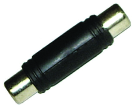 ■AVコードの延長に ●品番：HYBM-071b ●入数：5 ●仕様：メス/メス ●サイズ：33mm ●JAN：4560167102413RCAアダプター メス/メス 2