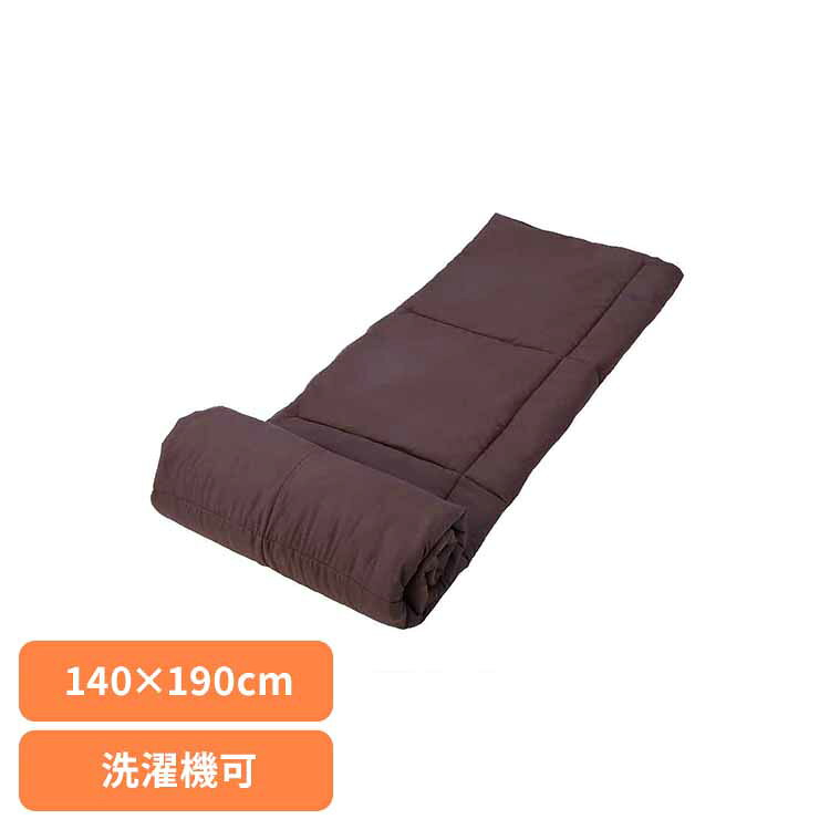 ■商品サイズ（cm）幅約140×奥行約190×高さ約1■商品重量約0.9kg■材質表地ポリステル100％、裏地ポリエステル100％、中わたポリエステル100％・備長炭粒子を練りこんだわたを30％使用することにより消臭効果及び抗菌防臭効果を得...