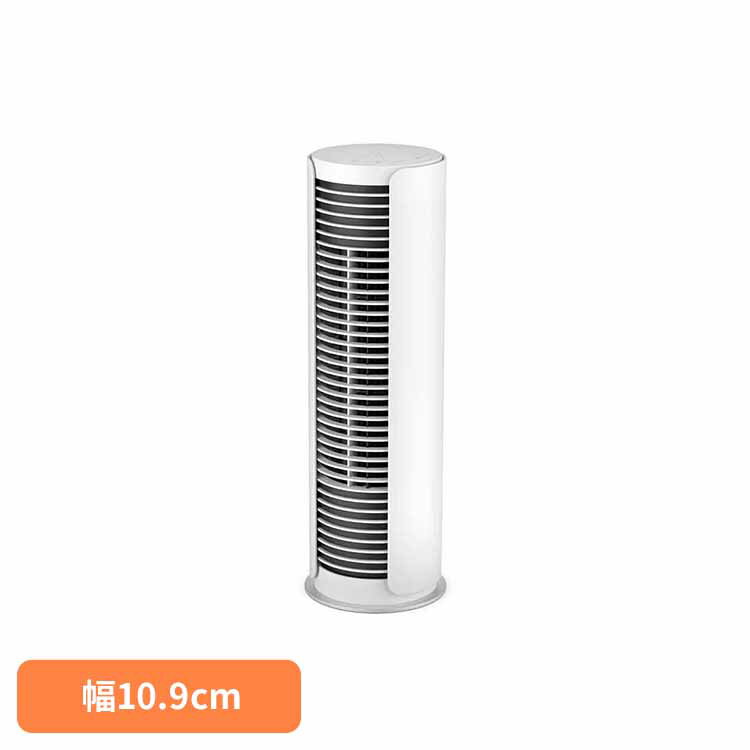 ■商品サイズ（cm）幅約12×奥行約12×高さ約36■商品重量約1.2kg■モーター：DCモーター■定格電圧：100V■定格周波数：50/60Hz■風量レベル：4段階調節■定格消費電力：9W（MAX運転時）■運転音：28-54dB■材質：A...