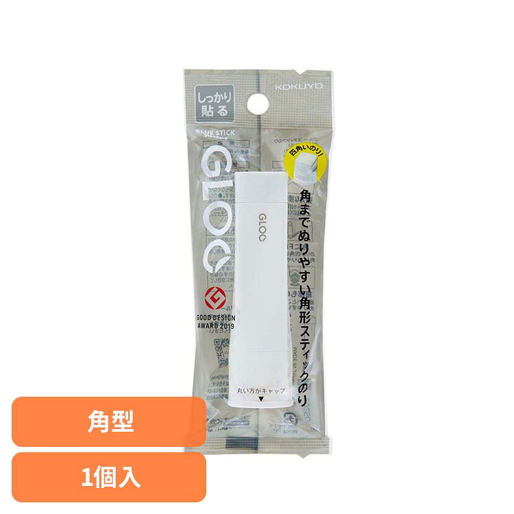 ■商品サイズ（cm）幅約2.7×奥行約2.7×高さ約8.8■商品重量約0.028kg■規格1個■四角いから角にも細部にも塗りやすい。机の上でも転がりにくい。■四角いのりに気密性を保つ丸キャップを組み合わせ、のりの乾燥を防ぐ（特許取得）。■3...