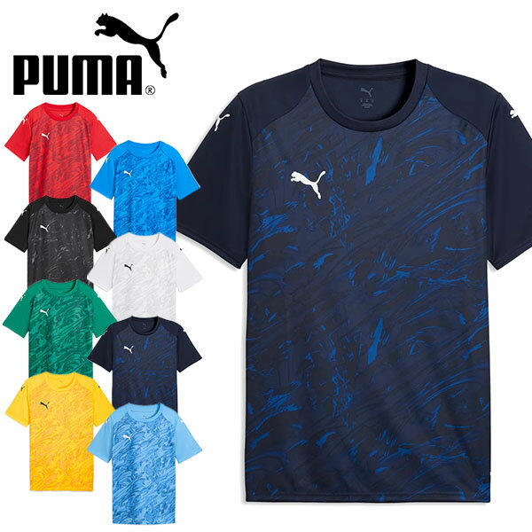 ■商品コメント &nbsp; PUMA(プーマ) TEAMFINAL グラフィック ゲームシャツ JR になります。 キッズ・ジュニア・子ども 前身頃)インターロック: ポリエステル (リサイクル) 100% 後身頃)インターロック: ポリ...