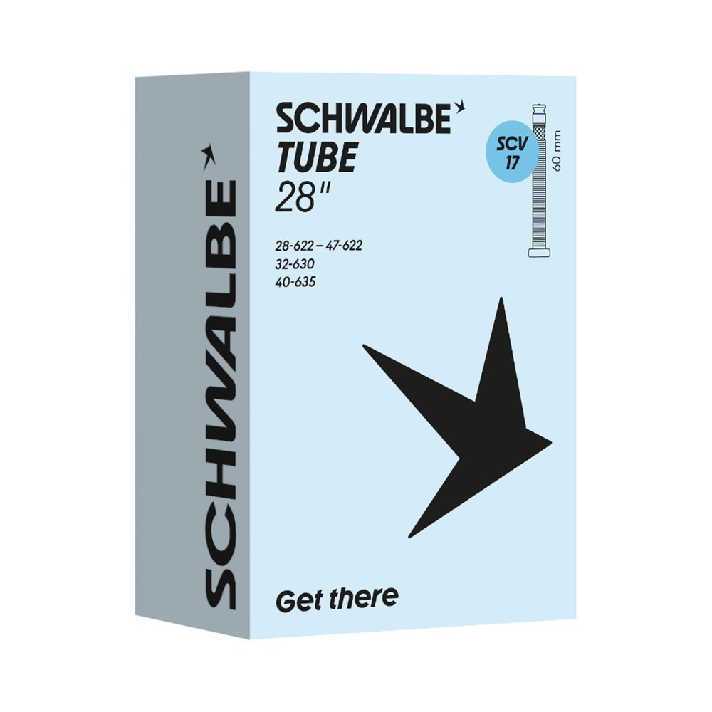 商品説明 SCHWALBE（シュワルベ）SCV17 クリックバルブ60mm仕様 ブチルチューブ 安定した品質で定評のあるSCHWALBEのブチルチューブに、話題のクリックバルブ（SCV）を標準装備したモデルです。 クリックバルブは、従来の仏...