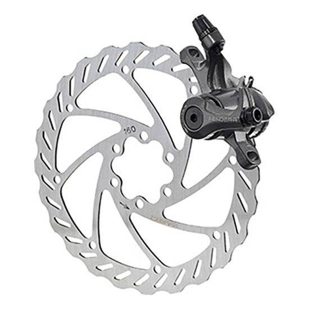 ロード用ブレーキレバーに対応したポストマウント規格のメカニカル ディスクブレーキ。・アルミ合金 キャリパー・ポストマウント・キャリパー取付ボルト付属・Φ160mmディスクローター付属・ローター取付ボルト 6 本付属・180g( キャリパー／...