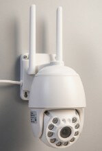 仕様 画素数　400万画素 画角　　水平85°垂直50° 通信方式　　無線LAN 2.4GHz帯　IEEE802.11b/g/n 記録媒体　MicroSDカード(128GBで約30日間撮影可能） 動画フォーマット　.mp4 電源　　DC12...