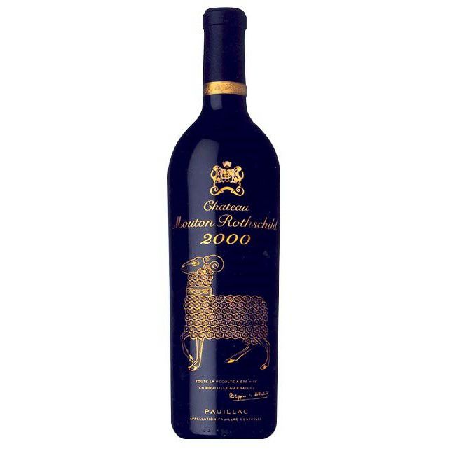 ●シャトー・ムートン・ロートシルト’00（ACポイヤック:第1級グラン・クリュ／赤・フルボディ）☆ワイン・アドヴォケイト97ポイント◎飲み頃：2020-2055【シャトー・ムートン・ロートシルト について】1855年に制定されたメドック格付...
