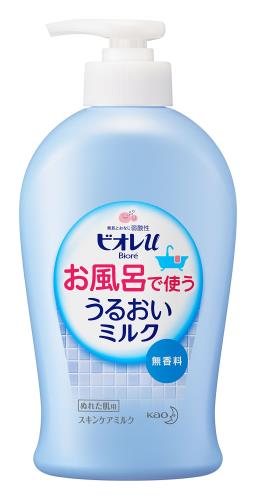 内容量:300ml スキンタイプ:ノーマル ぬれた肌にぬるだけのお風呂場スキンケア タオルでふいたあとも、うるおいが長続きする シアバター、ワセリン配合(保湿成分)処方