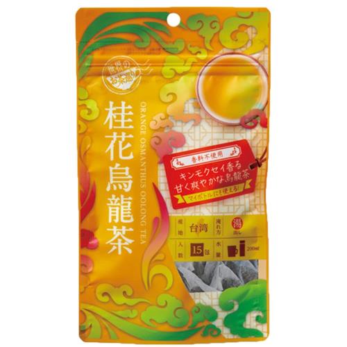 フルーティーで爽やかな凍頂烏龍茶をベースに、柑橘系の香りを楽しめる桂花（キンモクセイ）をブレンド。 乾燥させた可憐な桂花の花びらやつぼみが華やかさを演出します。 ホッと一息つきたいリラックスタイムのお供にどうぞ。 ご利用シーン:ギフト プチ...