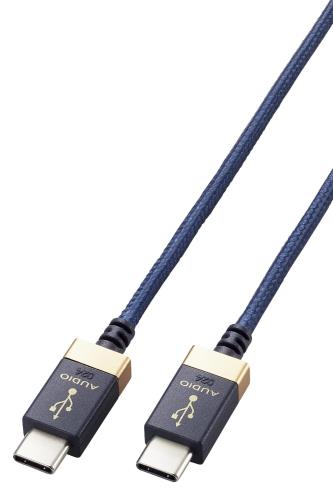 USB Type-C(TM)コネクターからの音声入出力に対応したパソコンやスマートフォンと、USB Type-Cコネクターからの音声入出力に対応した音響機器を接続。高音質デジタル伝送が可能なUSB変換ケーブルです。 1万回の屈曲耐久試験に合...