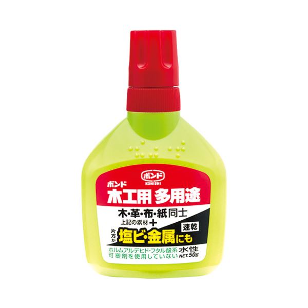 ■商品内容【ご注意事項】・この商品は下記内容×30セットでお届けします。コニシ ボンド #05503 木工用多用途 50g■商品スペック木工用速乾の乾燥スピードで片面が塩ビ・金属にも接着できる！●接着用品●速乾タイプ●容量：50g●主成分：...