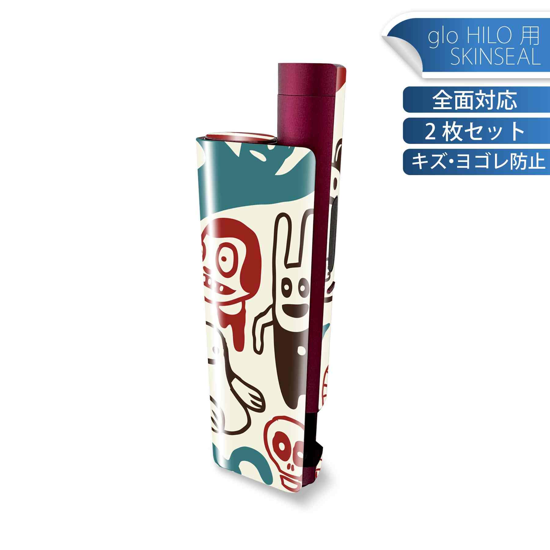 商品特徴・貼るだけでかんたん着せ替え、glo HILO plus 専用デザインスキンシール・高精細プリントで写真と遜色のない仕上がり！半光沢シートでしっとりツヤのある表現力・正面に加え、天面・底面シールがセットで一体感アップ！・ちょっとした...