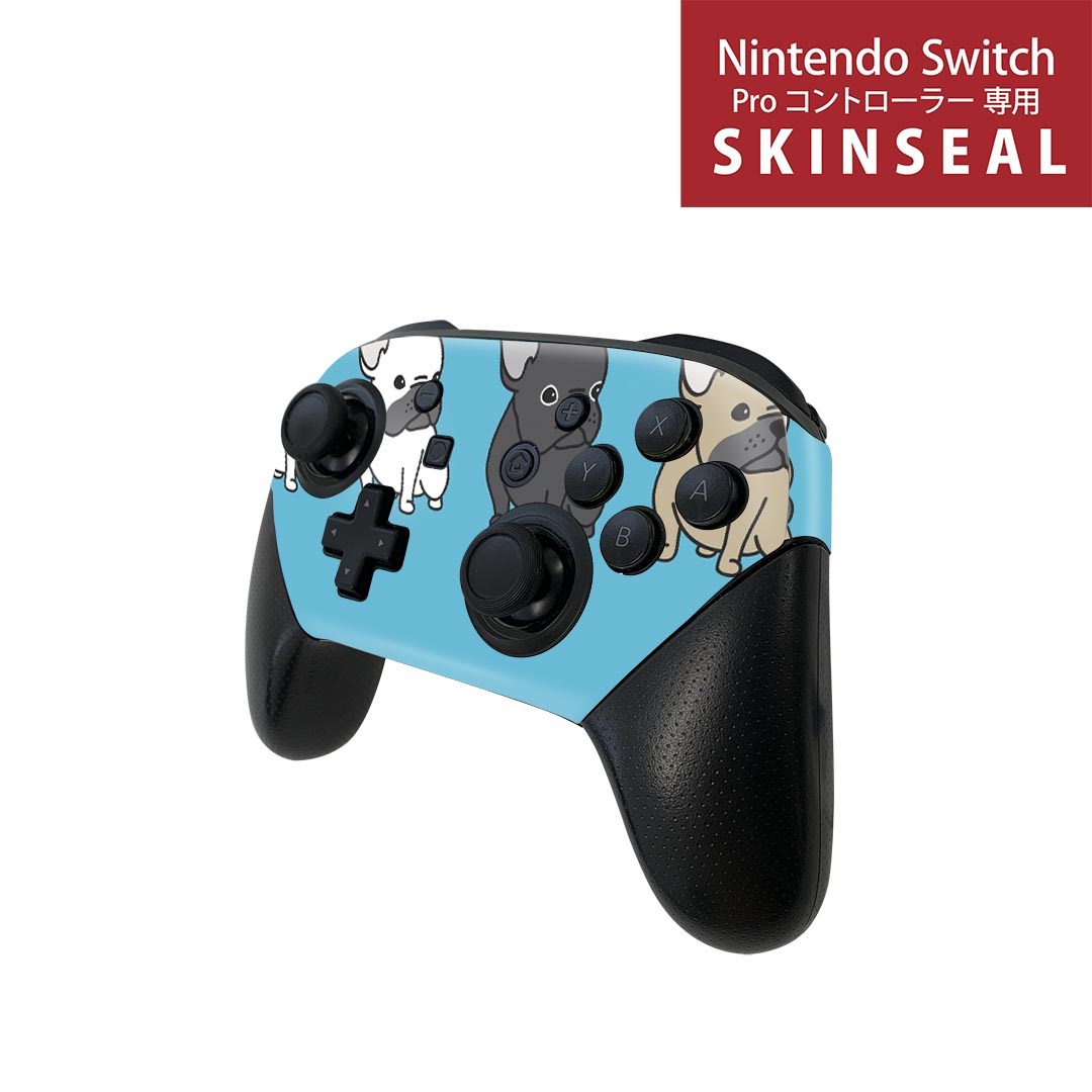 商品特徴・貼るだけでかんたん着せ替え、NintendoSwitch用Proコントローラー専用 デザインスキンシール・高精細プリントで写真と遜色のない仕上がり！半光沢シートでしっとりツヤのある表現力・ちょっとしたすり傷からProコン本体を保護...