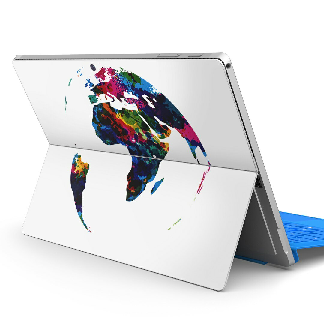 商品特徴・貼るだけでかんたん着せ替え、Surface pro 9 /pro 8 /pro X /pro 7 /2017 /4 専用デザインスキンシール・高精細プリントで写真と遜色のない仕上がり！半光沢シートでしっとりツヤのある表現力・ちょっ...