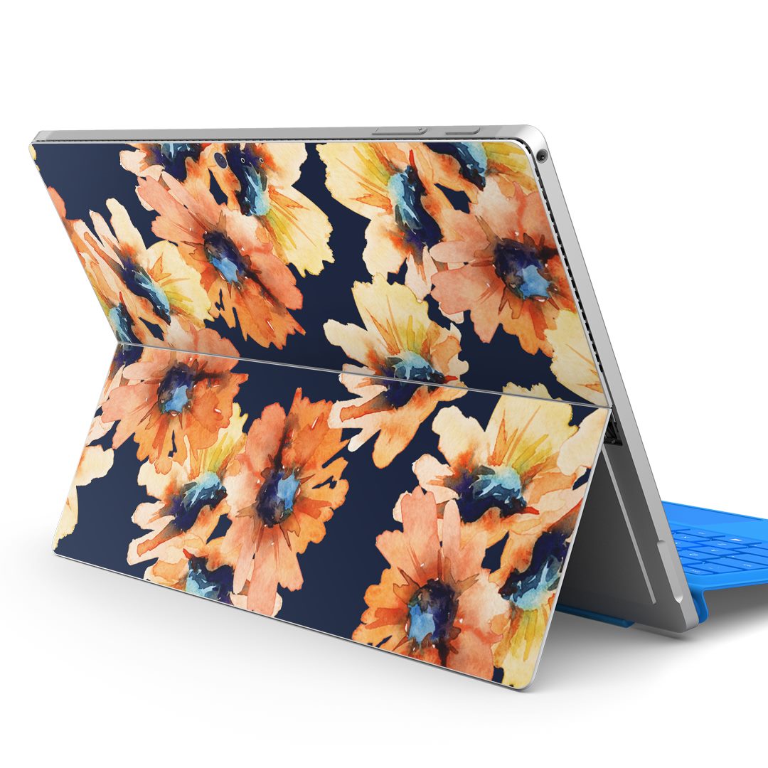 商品特徴・貼るだけでかんたん着せ替え、Surface pro 9 /pro 8 /pro X /pro 7 /2017 /4 専用デザインスキンシール・高精細プリントで写真と遜色のない仕上がり！半光沢シートでしっとりツヤのある表現力・ちょっ...