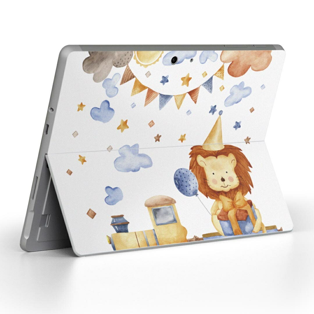 商品特徴・貼るだけでかんたん着せ替え、Surface Go専用デザインスキンシール・高精細プリントで写真と遜色のない仕上がり！半光沢シートでしっとりツヤのある表現力・ちょっとしたすり傷からSurface本体を保護・接着部はエアフリー素材で気...