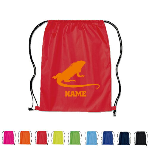 ◇名入れランドリーバッグ ◇素　材：ポリエステル ◇サイズ：W42cm×H53cm 収納力抜群大容量のナップサック・リュックサックです。 スポーツウェア、着替え入れ、ランドリーバッグとしての用途はもちろん、バッグの中に折りたたんで忍ばせてお...