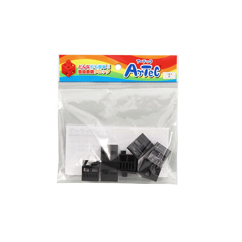 ArtecブロックArtecブロック商品サイズ(単位mm):ブロック 三角A:W20×H20×D20mm セット内容:ブロック　三角A×8pcs 重量(g):22g 材質:ブロック:ABS 包装サイズ:150x138x25mm