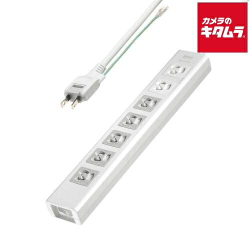 【製品特徴】■集中スイッチで5個口をオン/オフすることができます　2個口は常時通電口（差込口が白色）となっており、常に通電している機器の接続に便利です■差込口は、3P抜け止めシャッター仕様の7個口タップです■プラグはトラッキング火災予防に有...