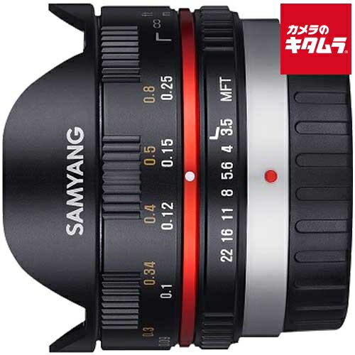 【製品特徴】■画角は対角線に180度まで出すことができ、焦点距離7.5mmが与える独特の魚眼イメージはパノラマ写真や3Dのバーチャルツアーを作るのに役立ちます■7群9枚のレンズで構成されていて、6枚の絞り羽根を内蔵■固定されたフードはフレア...