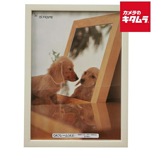 【製品特徴】■部屋に合わせやすいシンプルな形状■大切なプリントを美しく引き立てるフレームです【製品仕様】●フレーム外形サイズ：タテ454×ヨコ331×厚み10mm●本体質量：510g●収納用紙サイズ：297×420mm●フレーム素材：樹脂製...