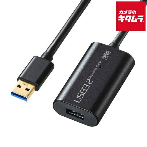 【製品特徴】■USB2.0の約10倍（5Gbps）の転送速度に対応したUSB 5Gbpsアクティブリピーターケーブル■USB 5Gbpsのスーパースピードモード[規格値]に対応■USB 5Gbps信号を5m延長することができます■内部にリピ...