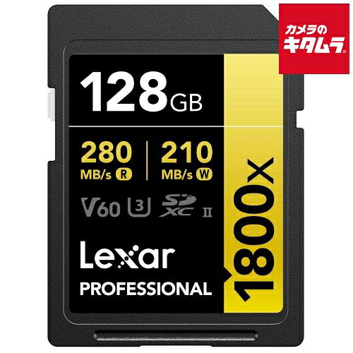 【製品特徴】■最高読み出し速度280MB/sを実現し、Videoスピードクラス(V60)に対応した高速モデル■書き込み速度も高速化を実現【製品仕様】●容量：128GB●最大転送速度：280MB/s●最大書込速度：210MB/s●UHS規格：...