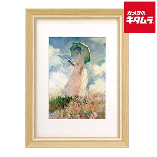 【製品特徴】■アート作品の額装に最適なマット付フレーム【製品仕様】●外寸：248×335mm●内寸：210×297mm●窓寸：198×285mm●質量：450g●対応サイズ：A5判/A4判●柄：木目/無地●本体：樹脂製●面材：樹脂●壁掛用金...