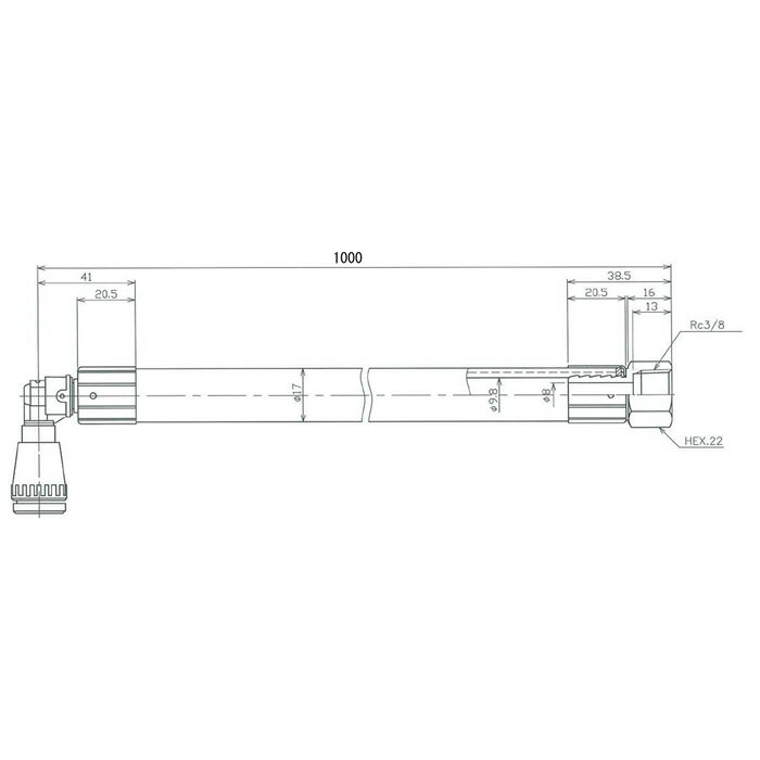 安心梱包についてこちらの商品は通常梱包となります。安心梱包は別途、下記ご注文ページより商品と一緒にご注文下さい。■重量(Kg)：0.4Kg商品の特長・仕様に関する詳細はメーカーホームページでもご覧頂けます。リンナイ 強化ガスホース R3/8...