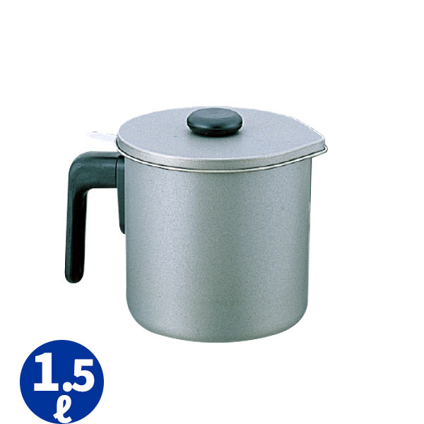 商品のご紹介サイズ：φ136×H134mm材　質：鉄、フッ素樹脂加工　本体材質 ティンフリースチール容　量：1.5リットル板　厚：0.38mm備　考：写真は全サイズ共通のものを使用しています。お買い上げの際はサイズをご確認ください。ご購入前...