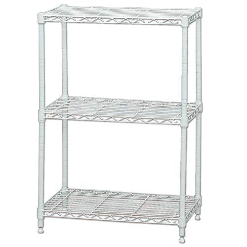 メーカー/原産地:国内商品の状態:新品発送国:国内 (日本)色：ホワイト サイズ：幅55cm サイズ:幅55*奥行35*高さ80cm(アジャスター含む)商品重量:約5.2kg主要材質:本体:スチール(エポキシ粉体塗装) 固定部品:ABS樹脂...