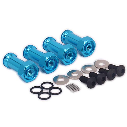 · アイテム：100％新しい· 12ミリ六角ハブ24ミリ拡張アダプター· 適用：Electric 1/18 A959 A949 A969· 色：ブルーKatigan 素材：金属パッケージ内容：4 * ホイールスペーサーワイドナー1 * アク...