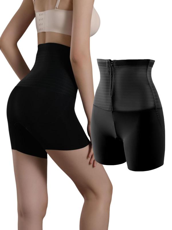 [RUOXIAO] ガードル【瞬間お腹引き締め・骨盤矯正】ショーツ 補正 ハイウェスト 下着 ヒップアップ おなか引き締め 骨盤ケア くびれを作る フロントファスナー 美尻 産後ケア ジッパー付き【3D 立体シェイピング】高収縮力の高圧生地...