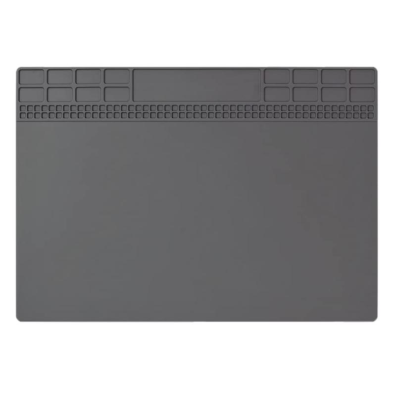 KaiYi 半田マット 作業マット35x25cm 電子工作マット 耐熱500℃高温熱風 絶縁 電子製品分解修理用 分解マット【多機能】当社のはんだ作業マットは電子製品および回路板の修理、溶接電子組立などに適用します。例えばスマートフォン、ノ...
