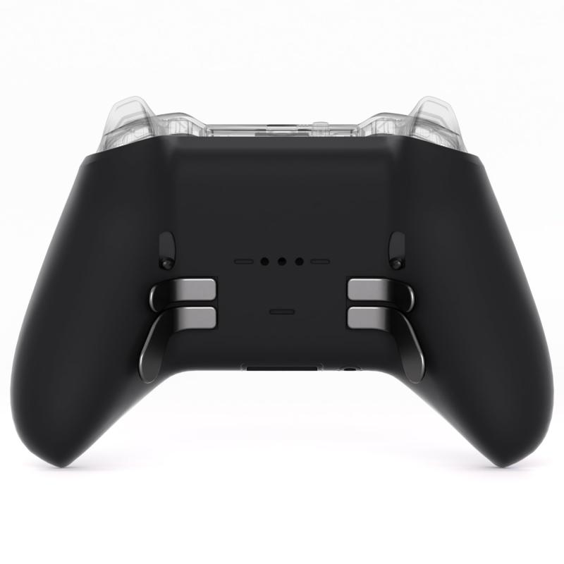 eXtremeRate xbox elite series 2コントローラーに対応用交換ボトムシェルケース、ワイヤレスxbox elite series 2コア（モデル1797）コントローラー対応用カスタムの背面シェル、コントローラーが含ま...