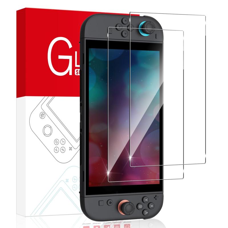 Sungale ガラスフィルム Switch 対応 保護フィルム フィルム 強化ガラスscreenprotector