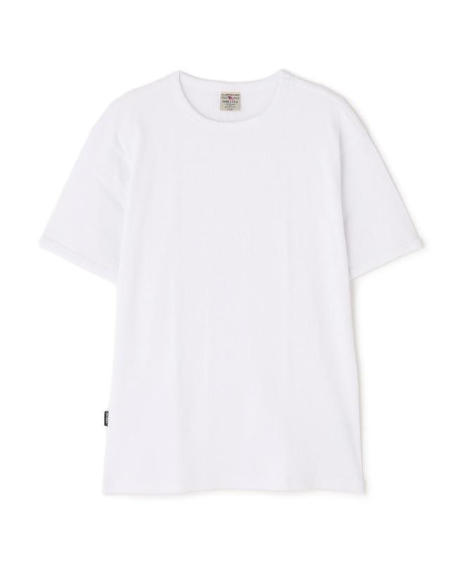 [Avirex] [アヴィレックス] ミニワッフルTシャツ半袖 DAILY MINI WAFFLE CREW NECK T-SHIRT 7835934009 6143150 メンズ[生産国]: インドネシア[素材]: 綿 95% ポリウレタ...