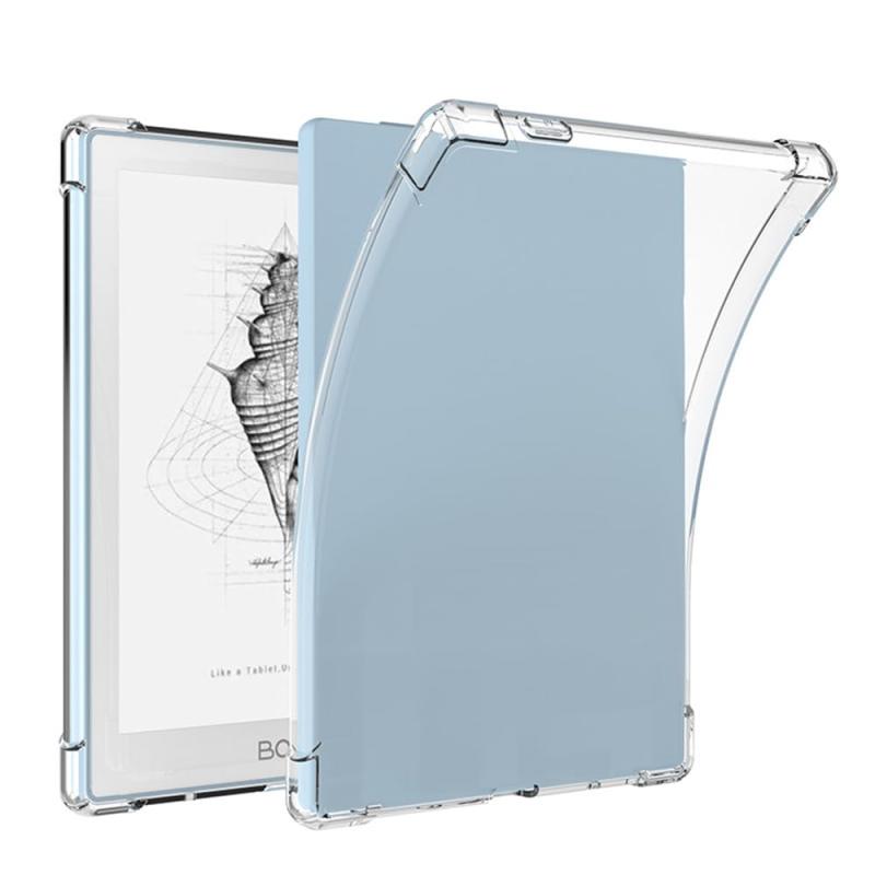 LANHOMEX For BOOX Poke5/BOOX Poke5S 専用ケースカバー 6インチ,透明、TPUケース，柔らかく、耐衝撃性、滑り止め、落下防止、指紋防止、超薄、全面保護カバー。【互換性のあるモデル】：ケースは6インチBOOX...