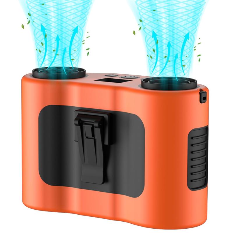 USB腰掛け扇風機 20000mAh ベルト ファン ウエスト クーラー 5段階 通勤 照明5段階風量調節：5段階の風量調節で、強風からソフトな風までお好みに合わせて選択可能です。暑さを吹き飛ばし、快適な体感温度を維持します。注意：吸気口を...