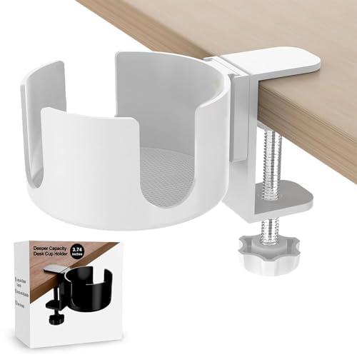 ドリンクホルダー デスク ドリンクホルダー机 180度回転収納 取り付け簡単 机の下に収納できる 多機能収納ラック 滑り止め付き【デスク　ドリンクホルダー】 デスクで使用できる、ドリンクホルダーです。 当商品をお使いいただければ、机の上でド...