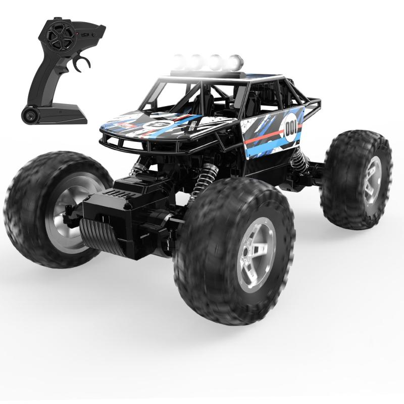 DEERC ラジコンカー こども向け オフロード リモコンカー 2.4GHz 防振 おもちゃ クリスマス プレゼント 子供 男の子 小学生 中学生 贈り物 国内認証済み 日本語マニュア