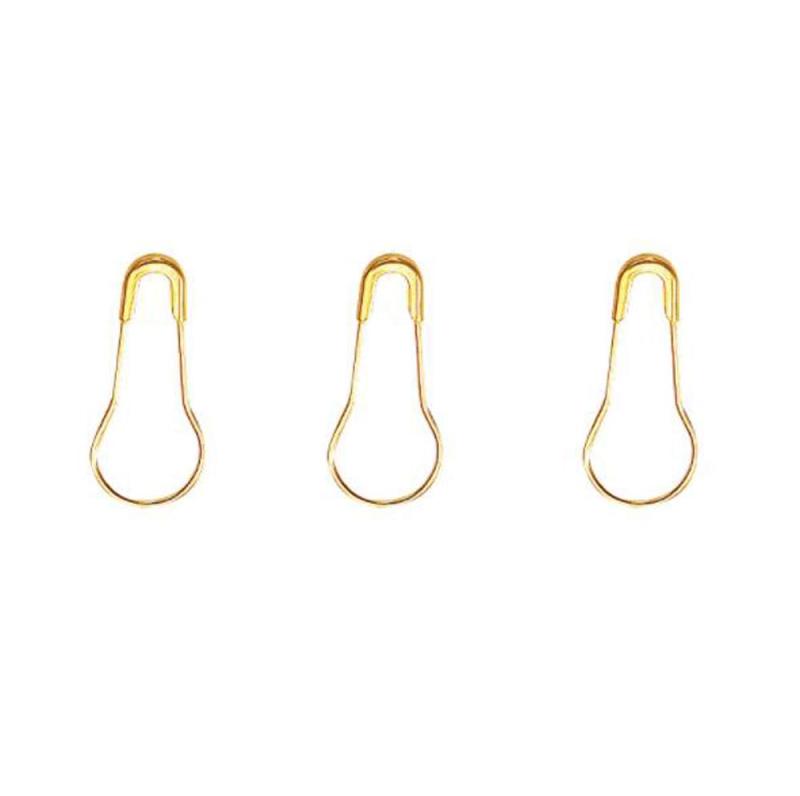 HJ 安全ピン タグピン ニットピン アクセサリー 服を傷つけない 名札 オフィス 固定用 ハンドメイド ダルマなり ヒョウタンなり 1000本入りサイズ：22mmx0.55mm、22mmx0.7mmカラー：ホワイト、シルバー、ブラック、ゴ...