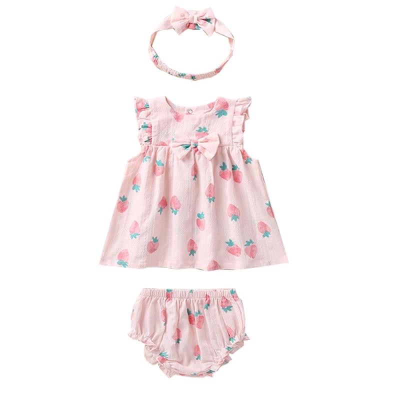 [Baby koi] ベビー服子供服女の子洋服夏半袖ワンピースショーツパンツ髪飾りガールズカジュアル普段着お宮参り発表会七五三バースデー贈り物コットン素材のやわらかな生地なので、着心地が快適子供の肌に優しいワンピースです。夏の特別なお出かけ...