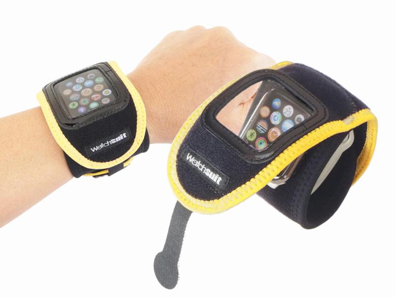 《Watch suit VIEW》はApplewatch、腕時計を5秒で簡単装着する保護カバーです。透明保護フイルムの上からスマートウオッチの操作可能なソフトカバー 、Smartwatchをプールで水泳等に、信頼のメイ✅透明窓から画面が見え...