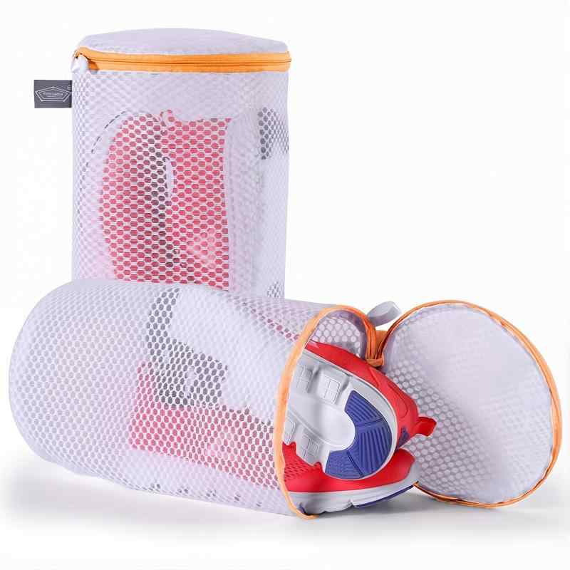 Kimmama Shoe Washing Machine Bag, Shoe Bag for Washing Machine, Mesh Laundry Bags for Sneakers, Footwear, Trainers, Slip...