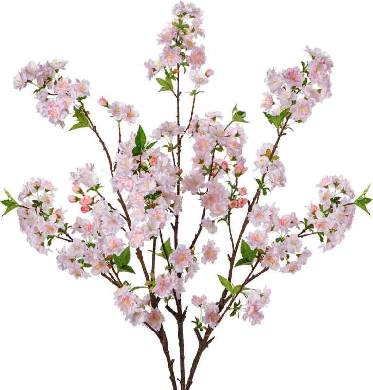 Villa Como 造花 花束 ブーケ 桜 インテリア アーティシャルフラワー フェイクフラワー 綺麗 花 フェイクグリーン 母の日 卒業式 ピンク【繊細で軽やかなデザイン】全長60CM。 清楚で可憐なかわいらしい桜です。こちらの桜は、小...