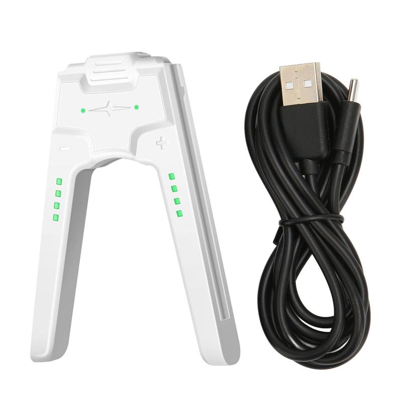 Joy-Con 充電グリップ for Nintendo Switch/OLED/Switch スタンド with 保護回路 &amp; LED表示灯, 軽量コンパクト 充電器 ドック アダプター【1】Switch/Switch OLED専用...